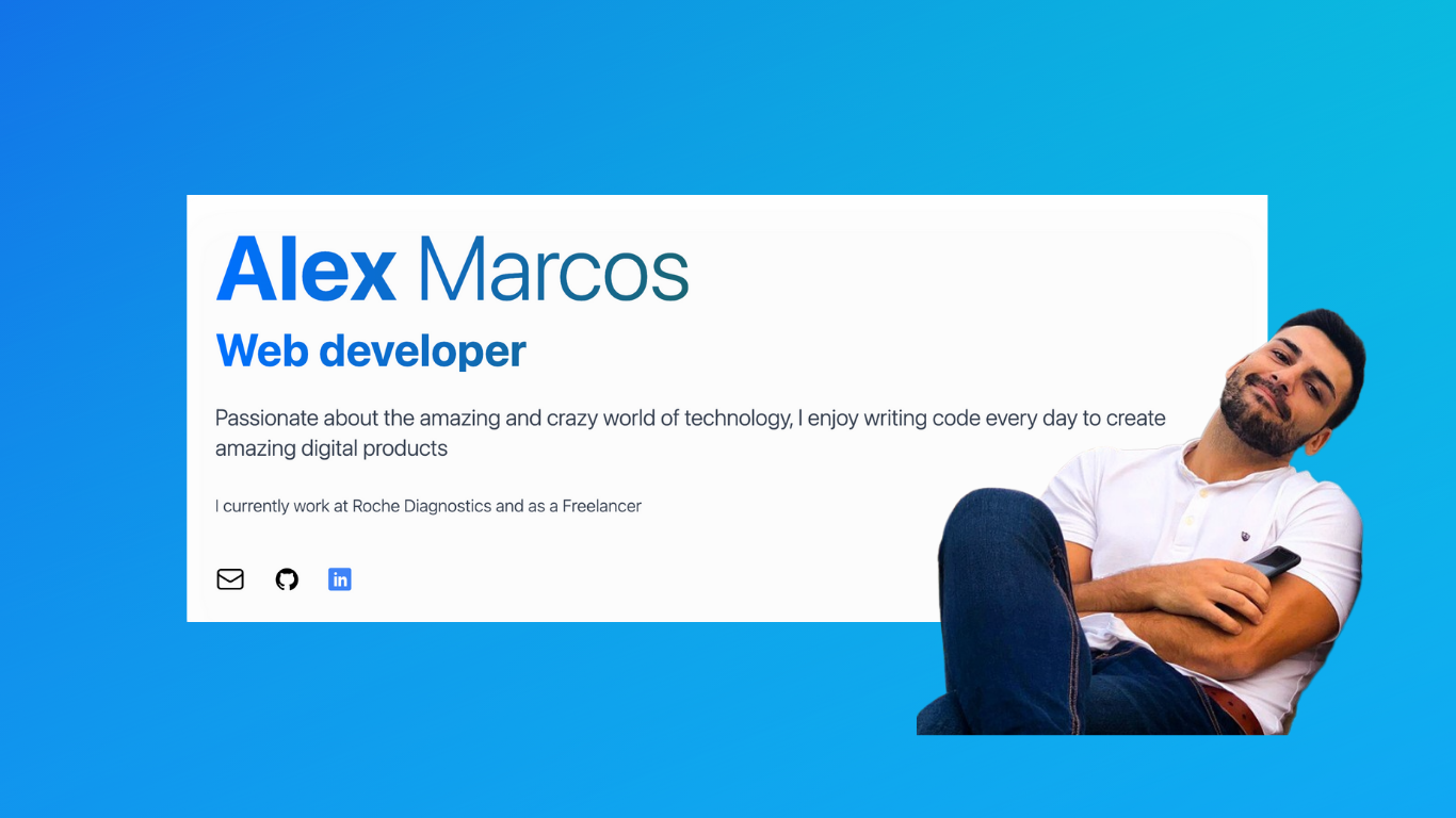 Alex Marcos - Web Developer